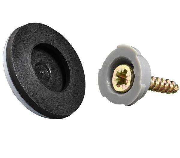 magiGLIDE® PTFE Gleiter mit Schraube und Clip, 2,25