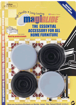 magiGLIDE® Klaviergleiter PTFE-Gleiter 65 mm 4er Set, 18,99